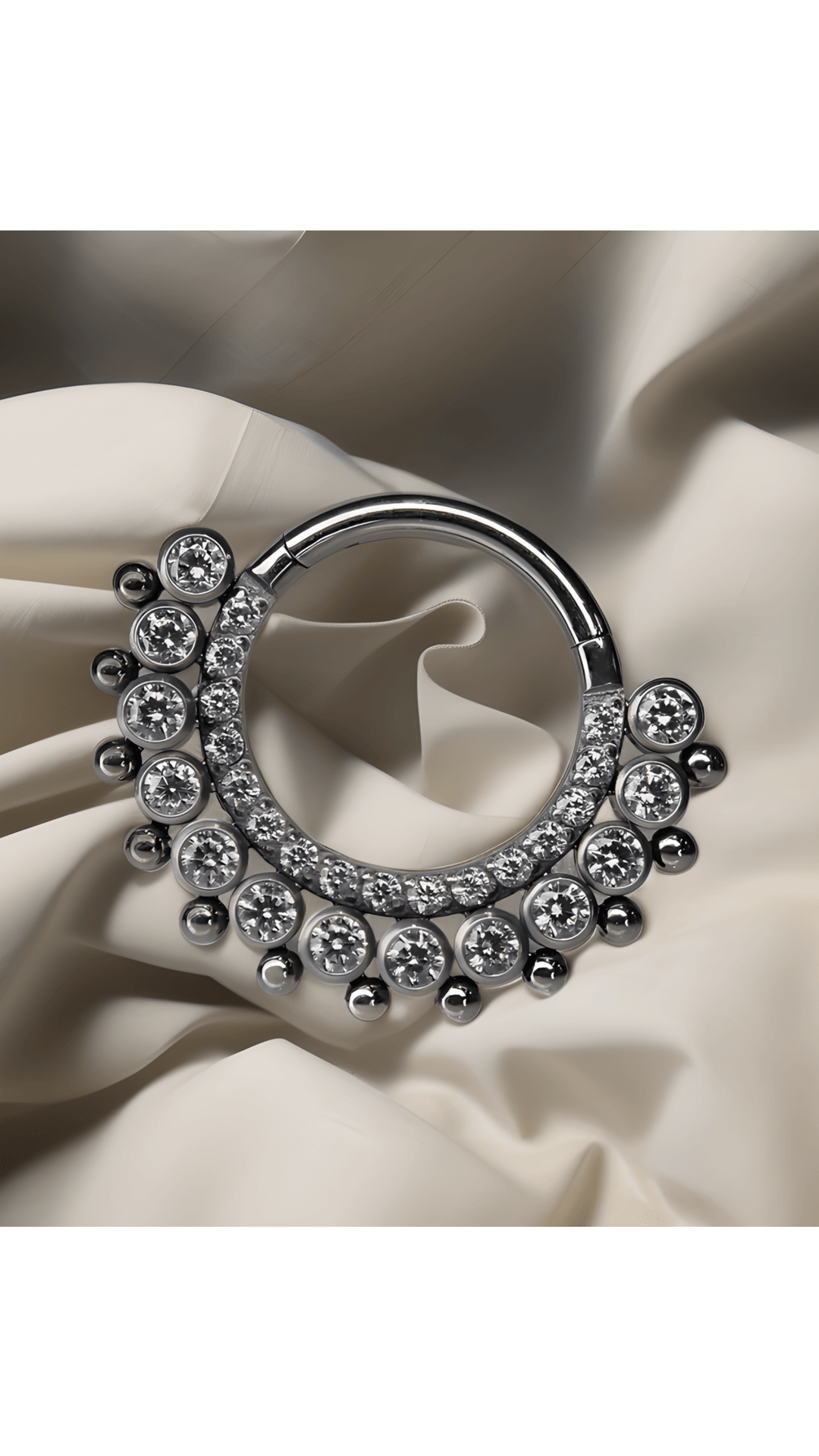 Titanium Daith/Septum clickers – Nancy Kameh